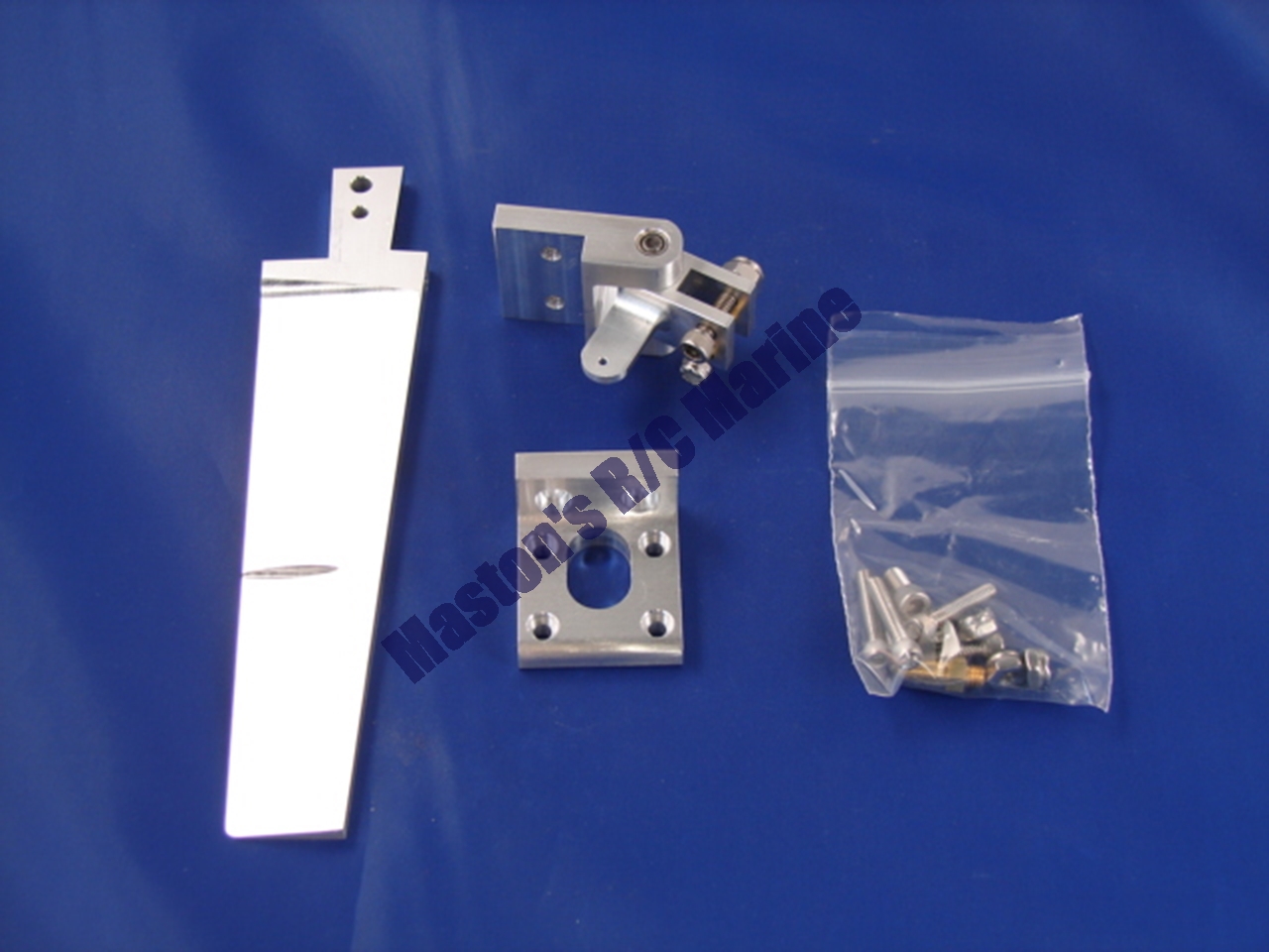 Maston's R/C Marine-1 1/8" Single Pickup Rudder Kit