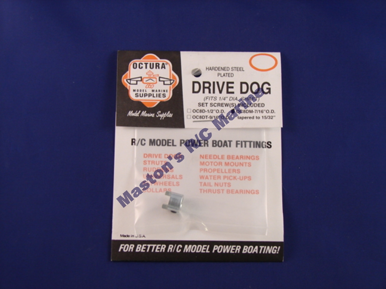Maston's R/C Marine-1/4" Drive Dog