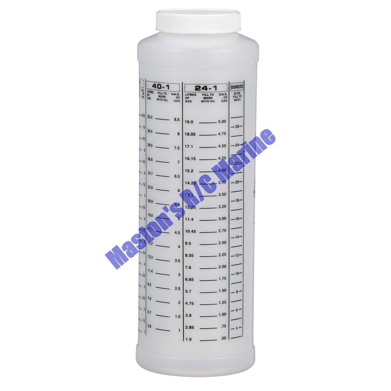 Maston's R/C Marine-Oil Mixture Measuring Bottle