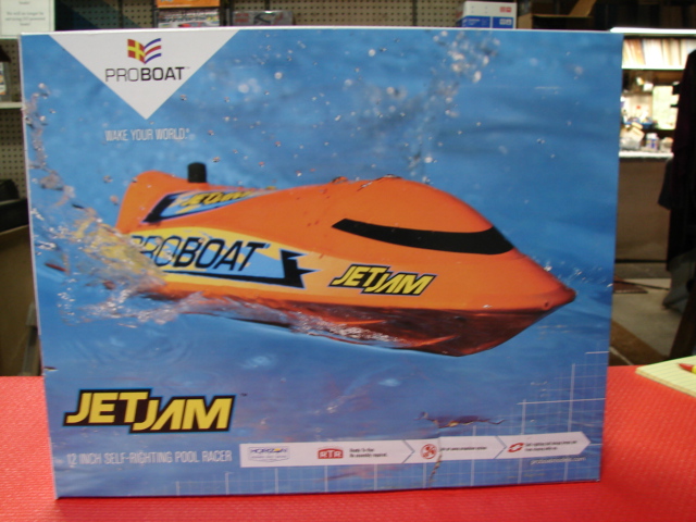 Maston's R/C Marine-Jet Jam V2 12" Self-Righting Pool Racer Brushed RTR ...